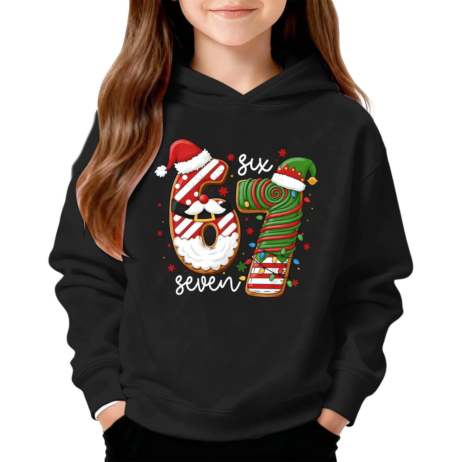 GBSYEWXS Sweatshirt For Girls Children Size 2-3 Years Long Sleeve ...