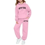 GBSYEWXS Teen Outfits Sets For Big Girls Size 13-14 T Athleisure ...