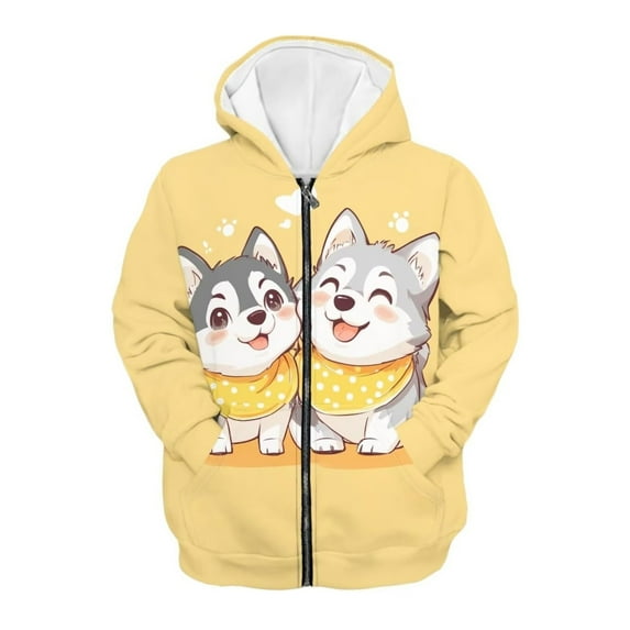 GBSYEWXS Toddler Child Boys Sweatshirt Everyday Wear Dog Print Long ...