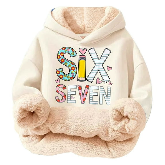 GBSYEWXS Toddler Kids Boys Hoodies Fleece Letter Print Long Sleeve Tops ...