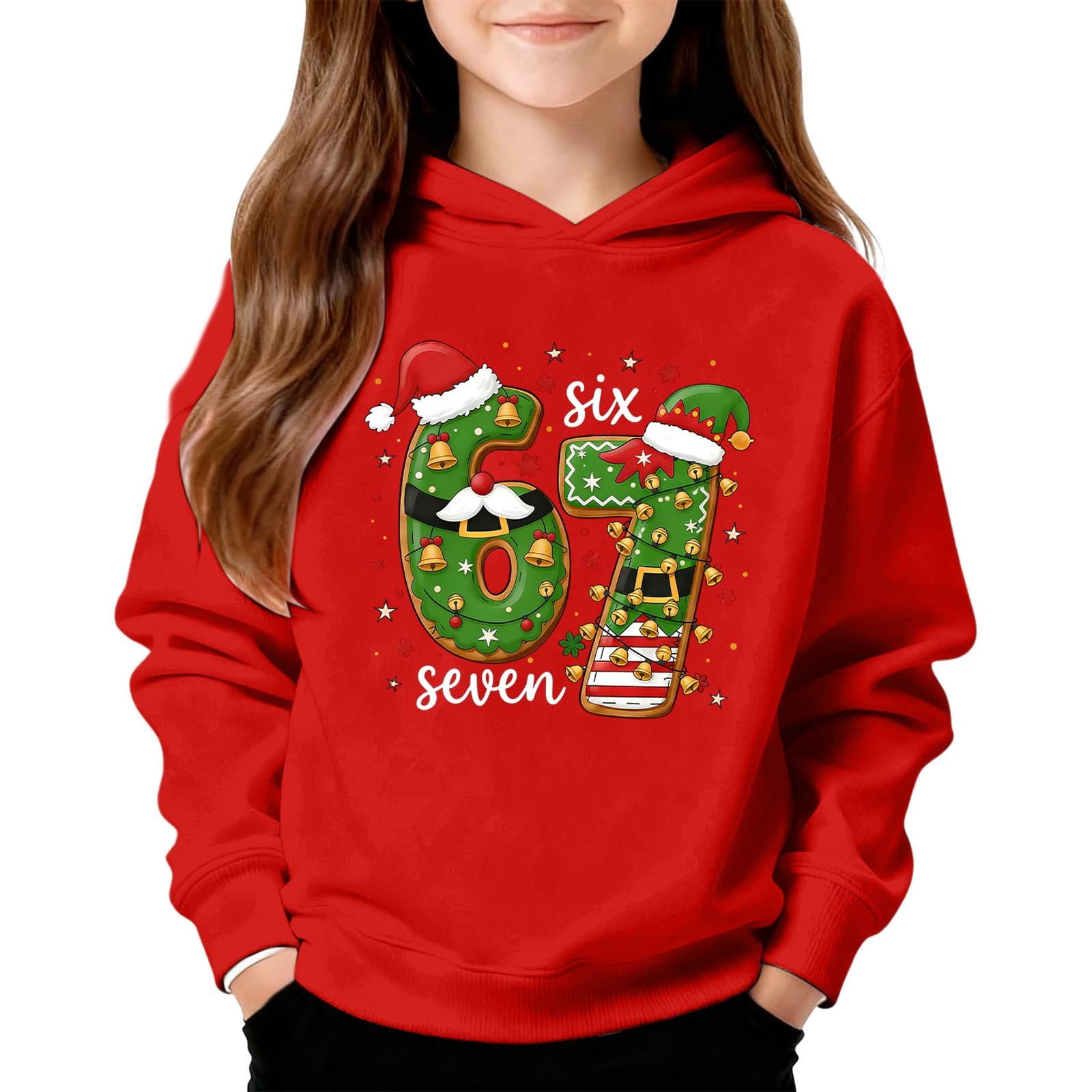 GBSYEWXS Toddler Kids Girls Sweatshirt Size 11-12 Years Long Sleeve ...