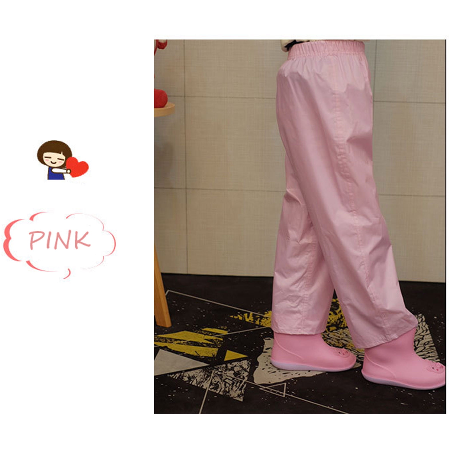 GBSYEWXS Trousers For Little Girls Kids Casual Daily Wear Rain Wear ...