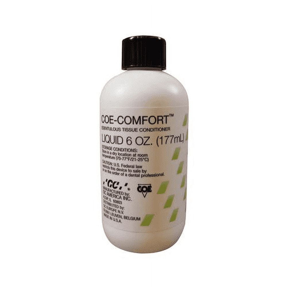 GC 341091 Coe Comfort Self Cure Chairside Tissue Conditioner Liquid 6 ...