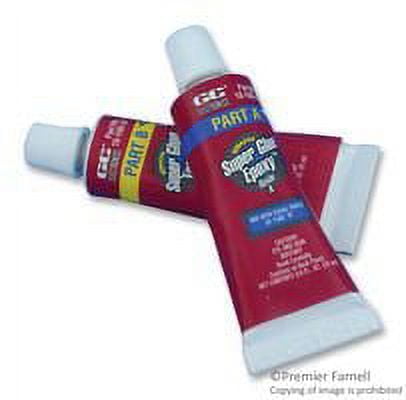 GC ELECTRONICS 10-100 ADHESIVE, EPOXY 2 PART, TUBE, 0.75FL.OZ.(US) - 10 ...