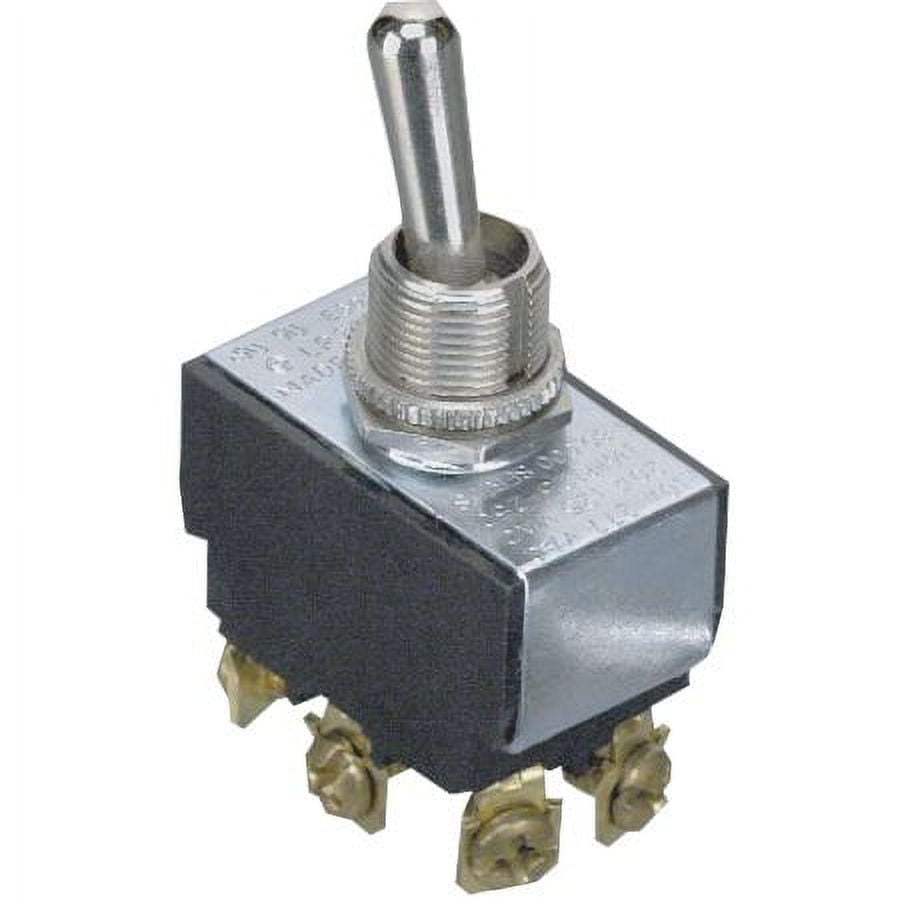 GC Electronics 35-146 Heavy Duty Bat Toggle Switch DPDT On-On - 35-146 ...