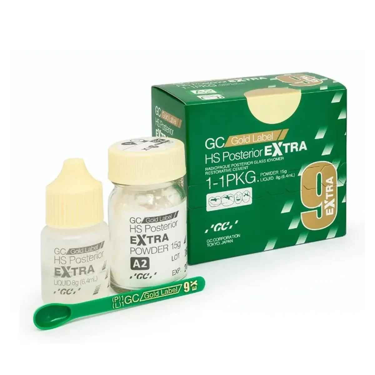 GC Gold Label 9 Extra Posterior Restorative GIC Mini Pack - Walmart.com
