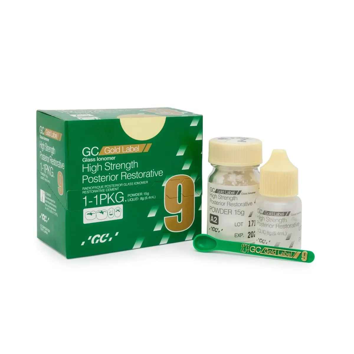 GC Gold Label 9 Posterior Restorative GIC Big Pack - Walmart.com