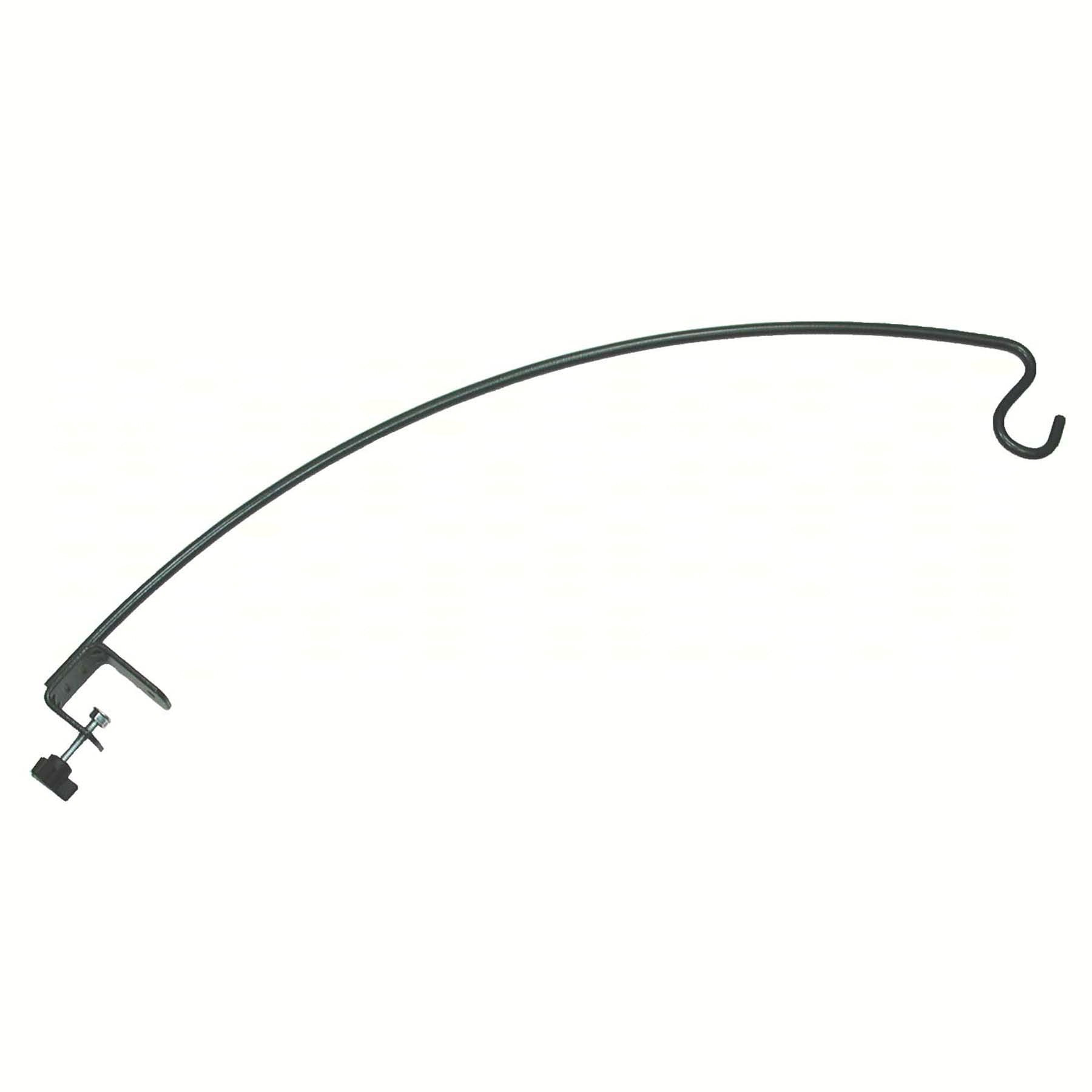 GC Home & Garden 32.6” Black Metal Clamp-On Deck Hook - Walmart.com