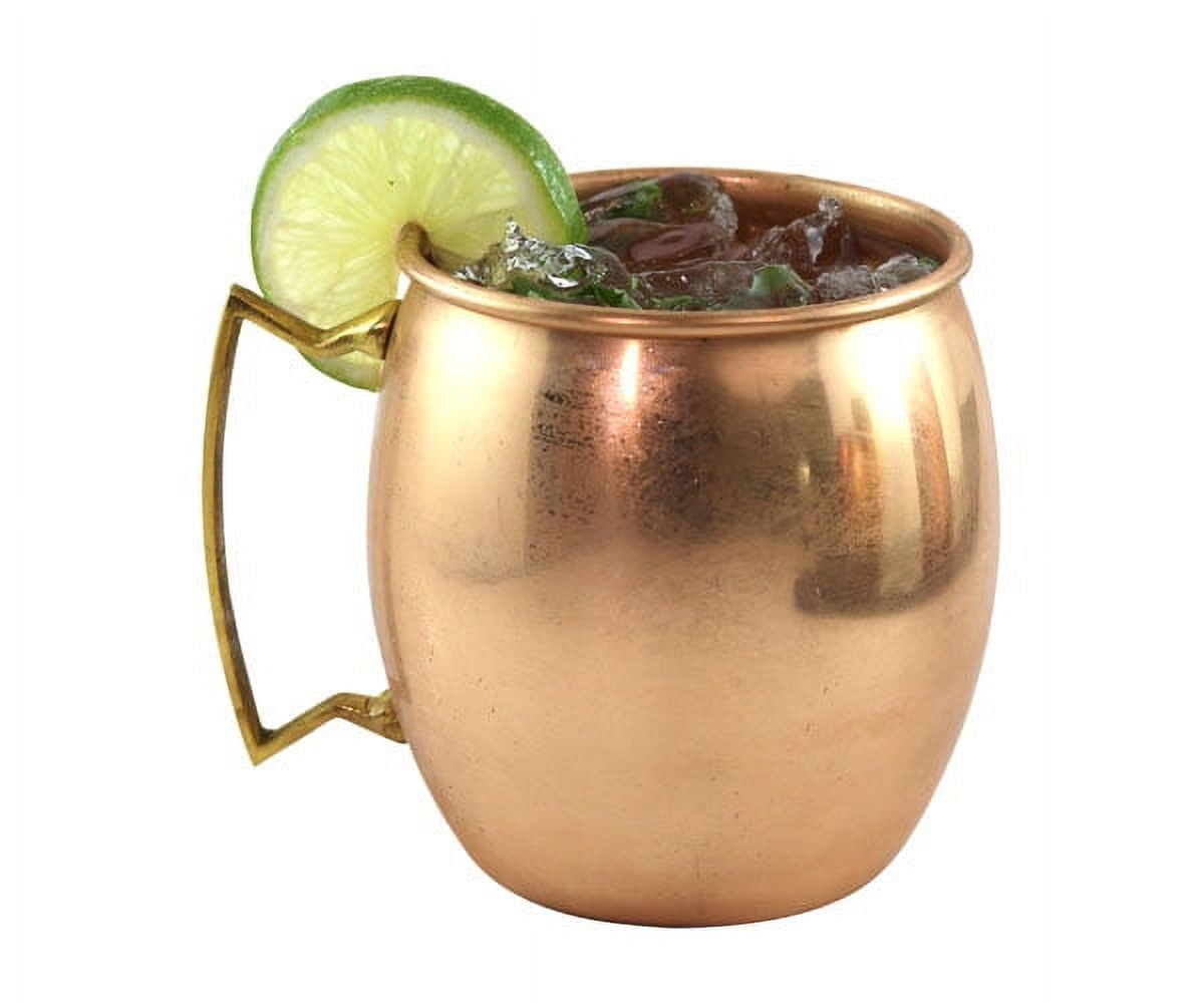 GC Home & Garden 5" Traditional Moscow Mule Smooth Copper Mug with ...