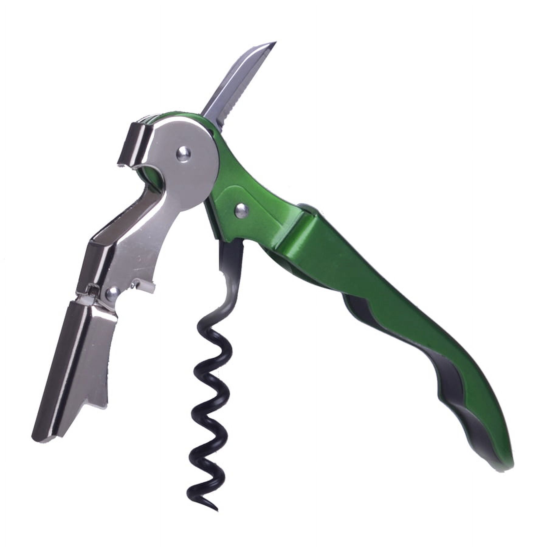 GC Home & Garden 7.25" Green Handle Waiter Style Stainless Steel Pocket ...