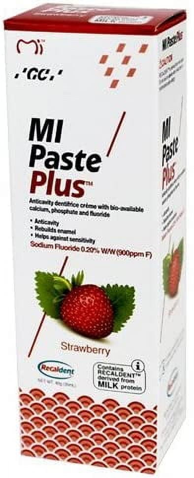GC Mi Paste PLUS with Fluoride 40G - Toothpaste for Whitening & Mineral ...