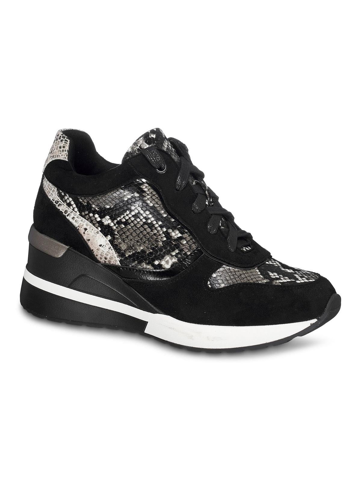 GC Shoes Womens Canali Faux Suede Snake Print Fashion Sneakers ...