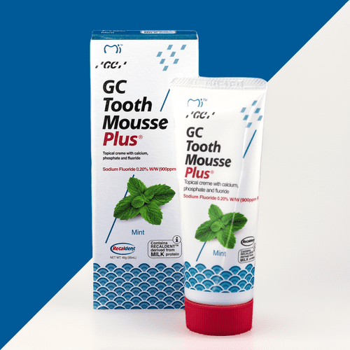 GC Tooth Mousse Plus Mint Topical Cream, 40 gm Tube - Walmart.com