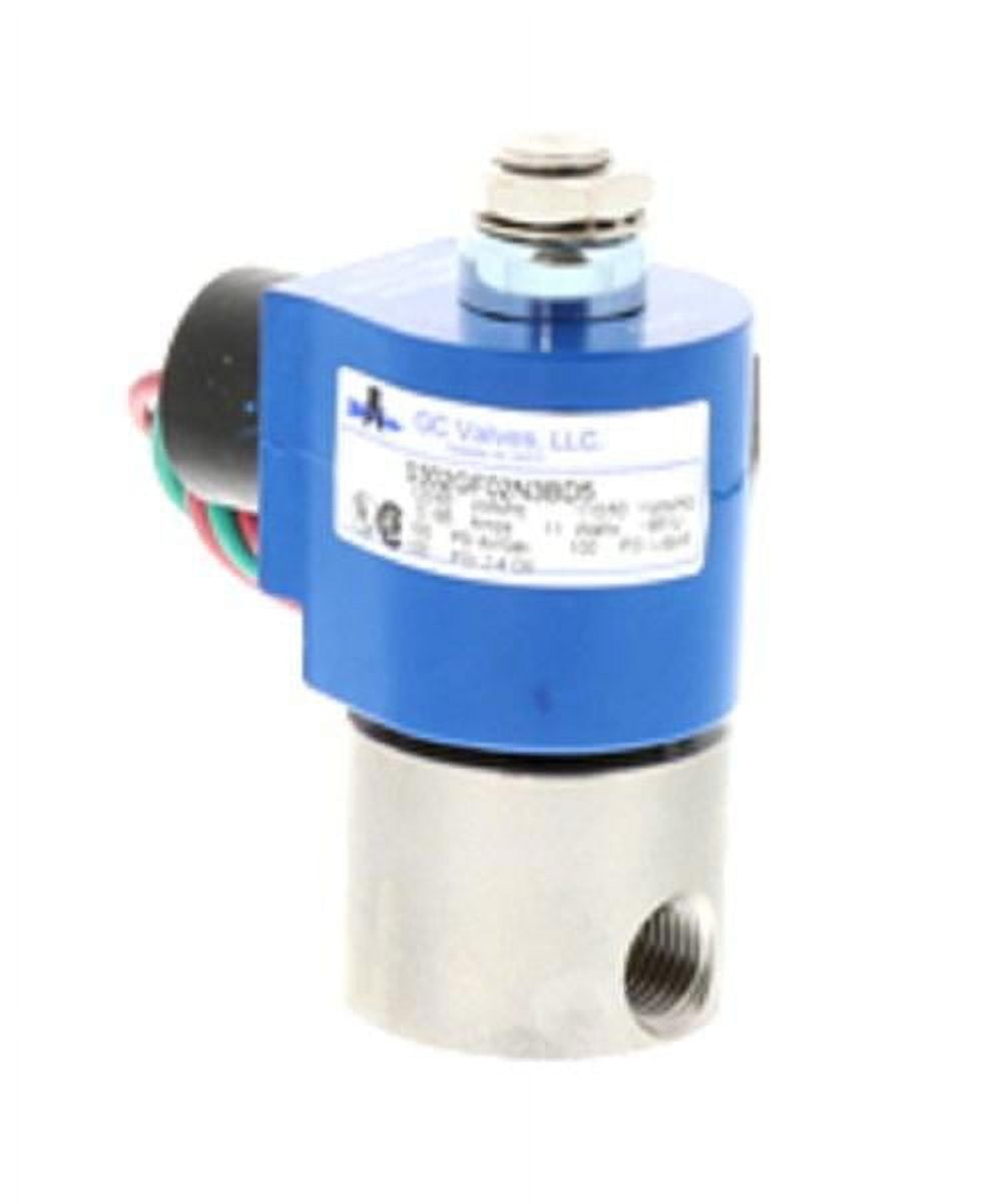 GC Valves S302GF02N3BD5 - 1/4" NO 0/100# SS Buna 120vac - Walmart.com
