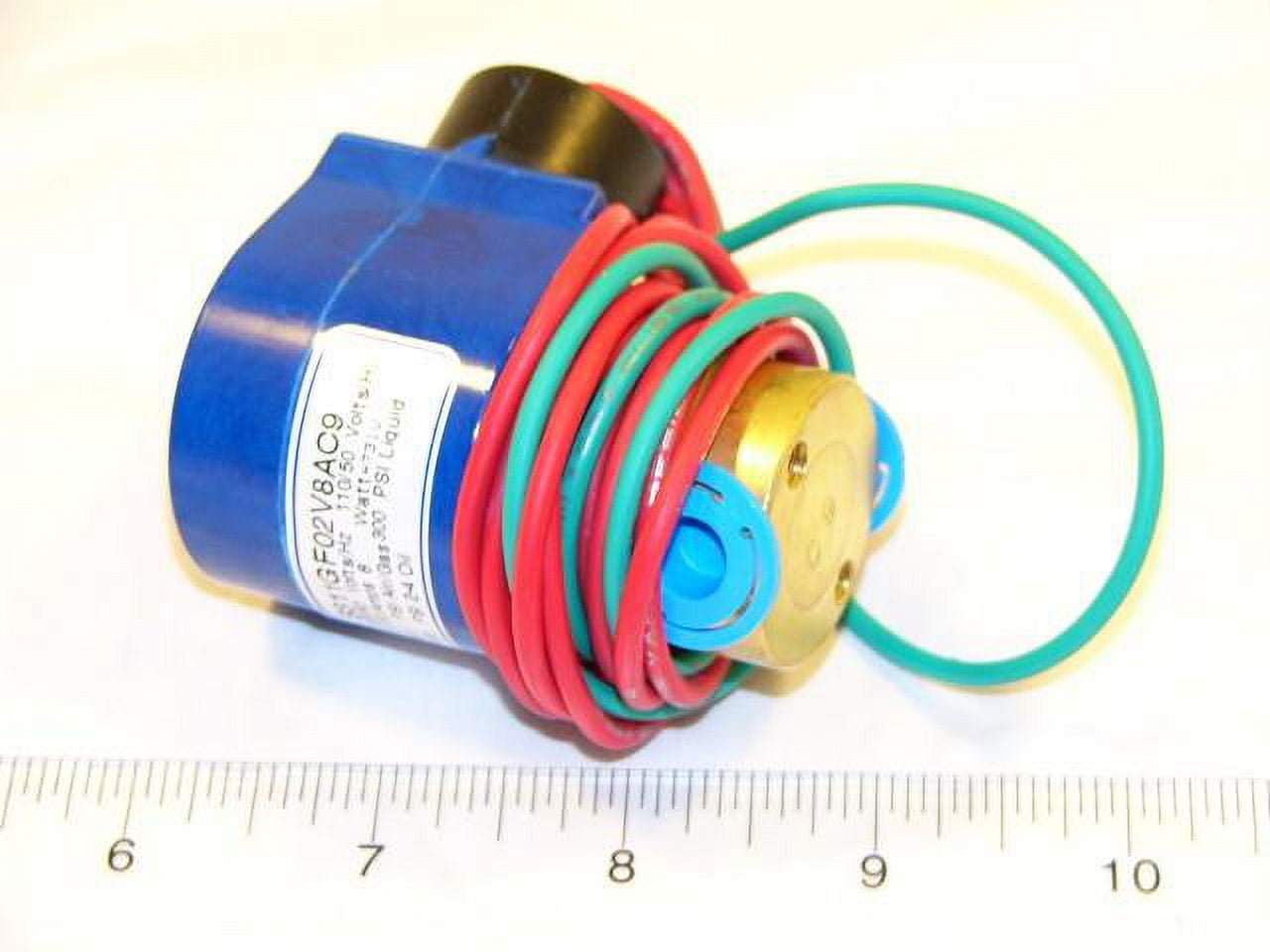 GC Valves S311GF02V8AC9 - 1/8" NC 120V VitonSeat,BrsBody - Walmart.com