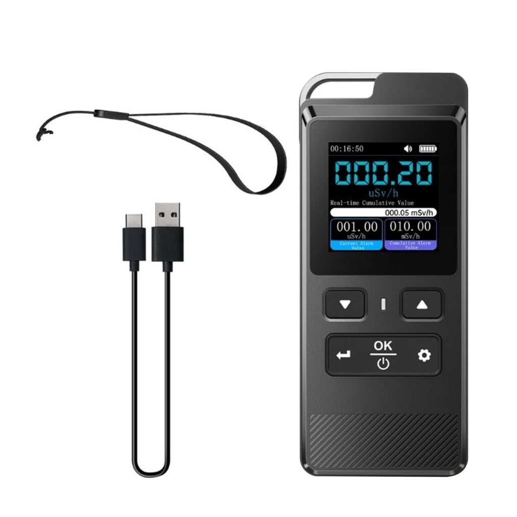 GC02 Radiation Measurement Tool Counter 1.5in LCD Display Build-in ...