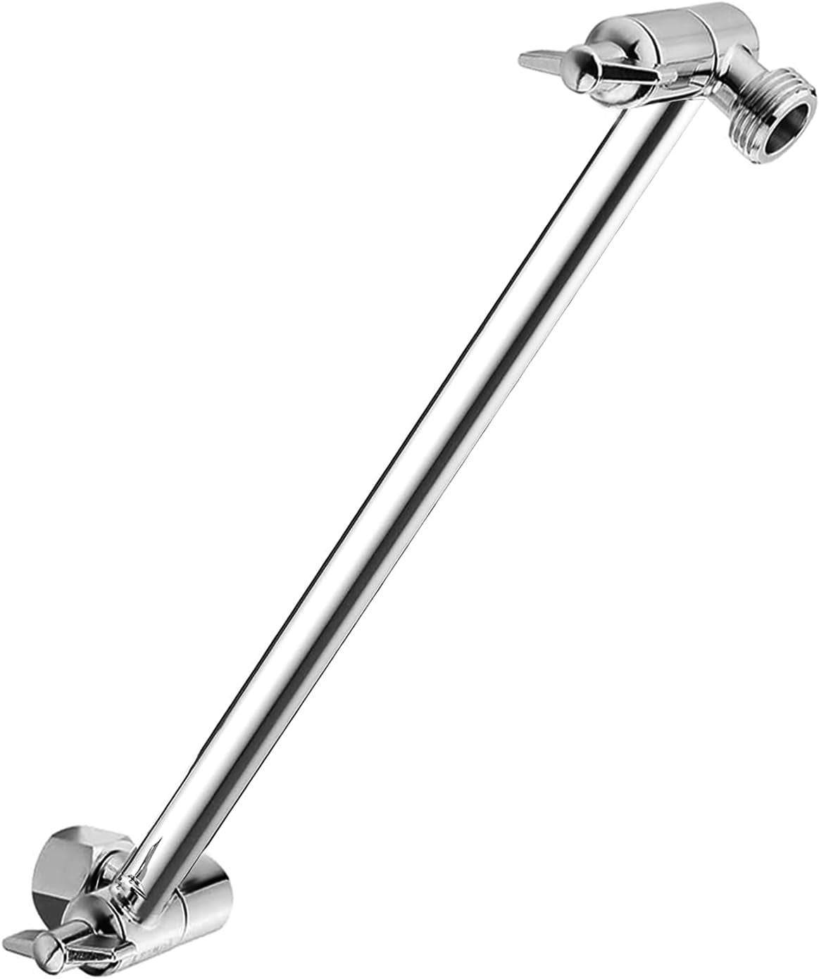 GCASLK-Adjustable Shower Head Extension Arm, Metal Shower Arm Extender ...