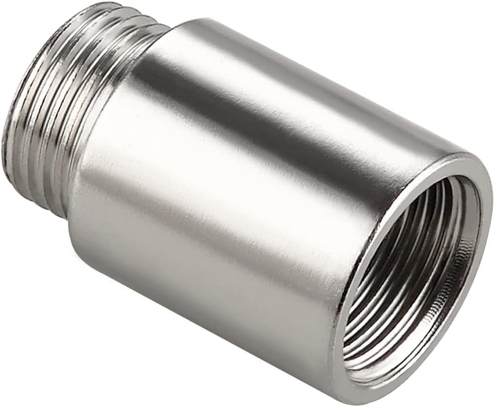 GCASLK-Beduan Shower Head Extension Tube Pipe Fittings, G 1/2 Male to G 1/2 Female BSP threaded ...