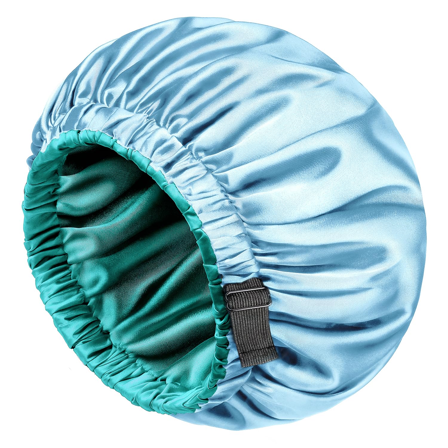 GCASLK-Satin Bonnet for Sleeping Women Curly Hair, Reversible Double ...