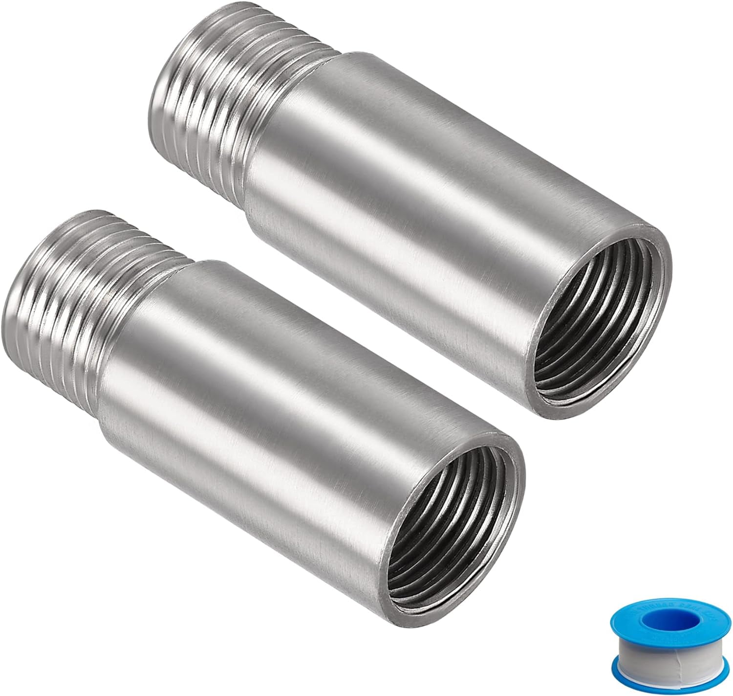 GCASLK-Shower Head Extension Arm, 2.4-Inch 1/2PT Male to 1/2PT Female ...