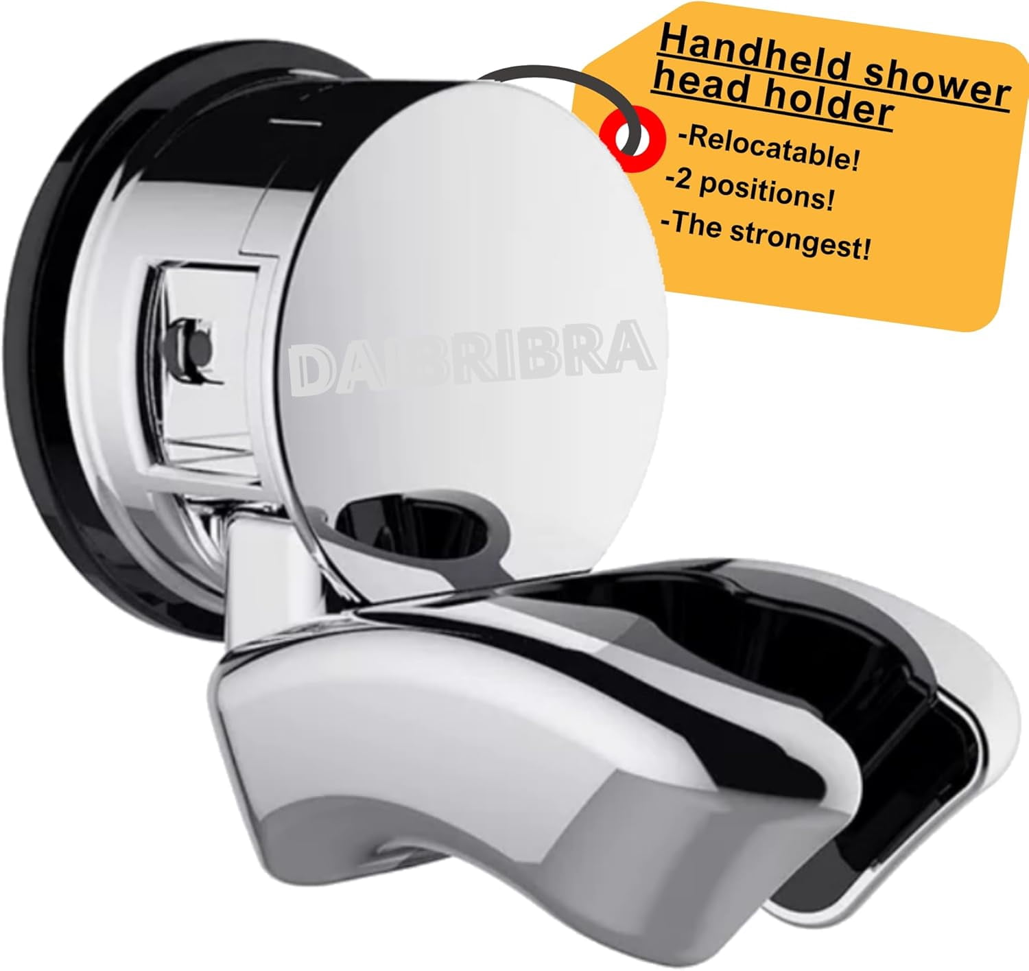 GCASLK-Suction Cup Shower Head Holder Wall Mount - Different Positions ...