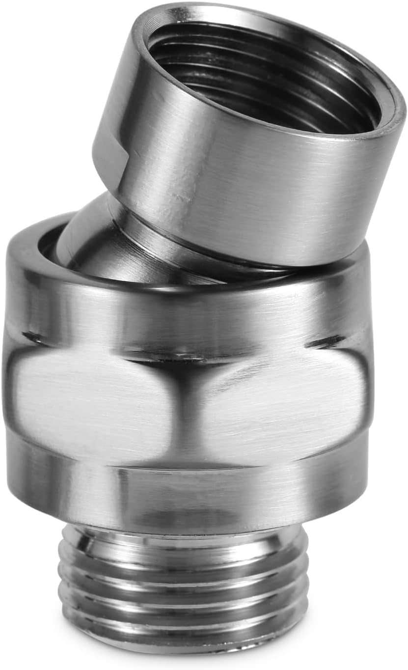 GCASLK-Swivel Shower Head Adapter, Sturdy Thicken Shower Connector Ball ...