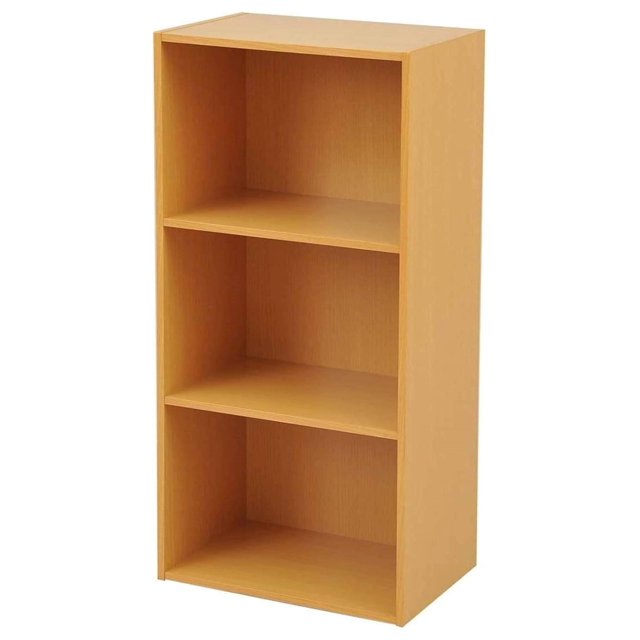 GCB-3 (NB) Natural 3-Tier Color Box - Walmart.com