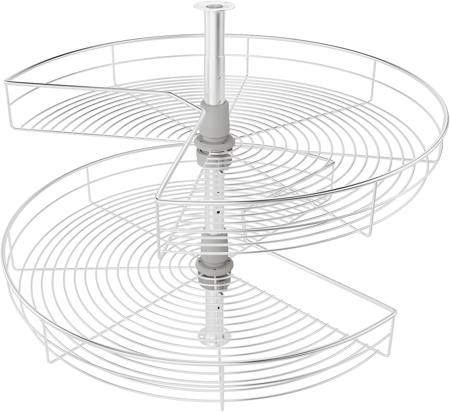 GCCSJ 270° Rotating Kitchen Corner Cabinet, 24" Stainless Steel ...