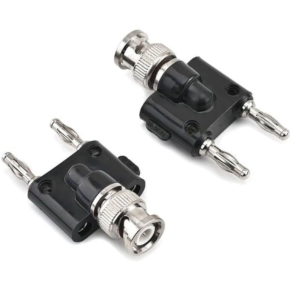 GCD-102 - BNC ADAPTER PLUG-BANANA PLUGX2 - Walmart.com
