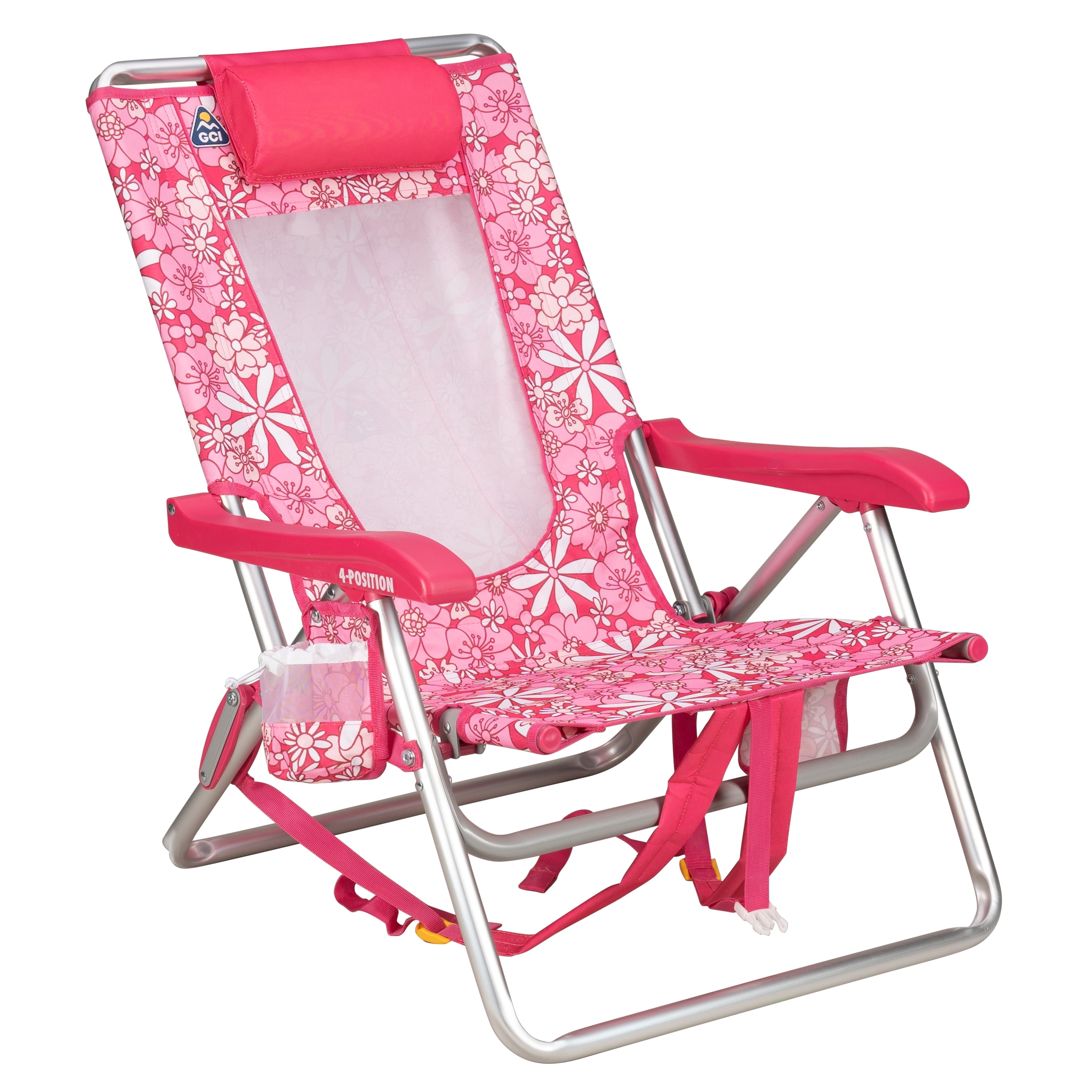 GCI Outdoor Backpack Beach Chair Lightweight Low Profile Reclining ...