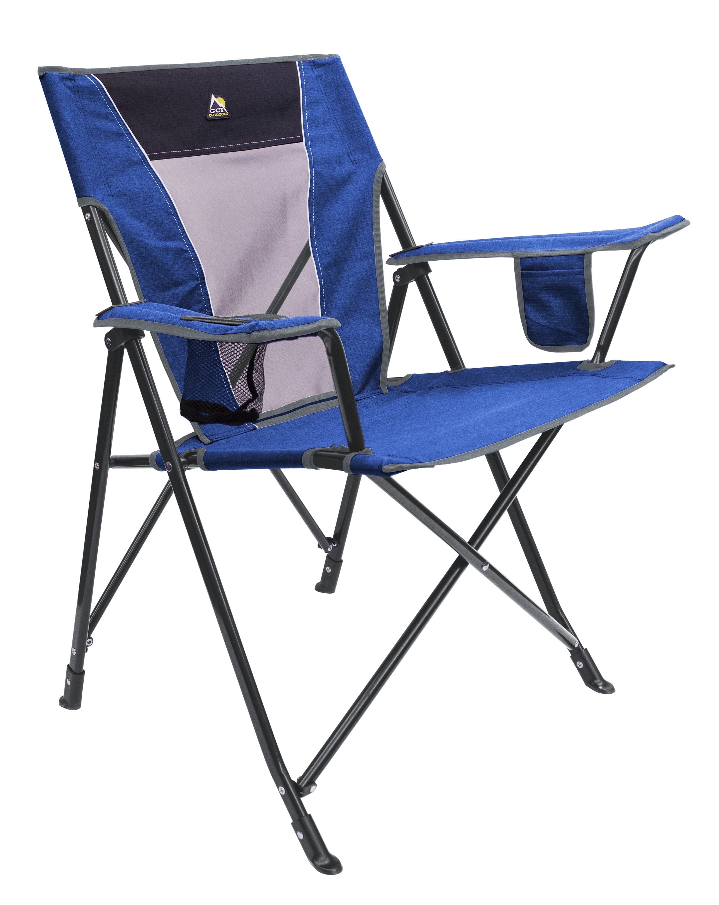 GCI Outdoor Comfort Pro Lightweight Foldable Camping Chair, Heathered ...