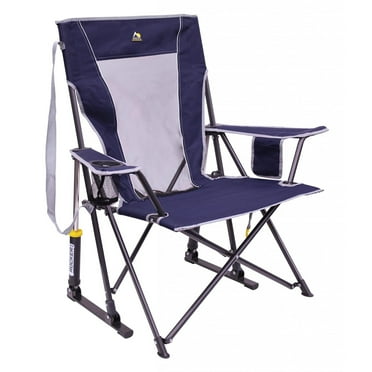 (4 pack) GCI Outdoor Pod Rocker Foldable Rocking Camp Chair, Indigo ...