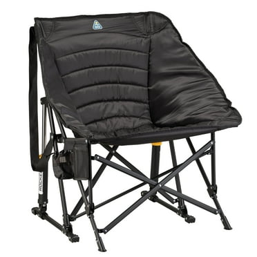 GCI Outdoor Pod Rocker Foldable Rocking Camp Chair, Black - Walmart.com