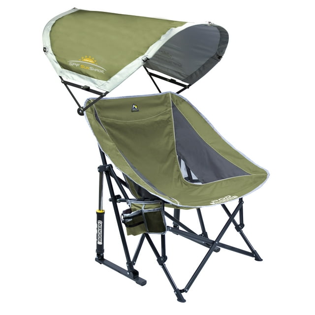 GCI Outdoor Pod Rocker with SunShade, Loden Green - Walmart.com