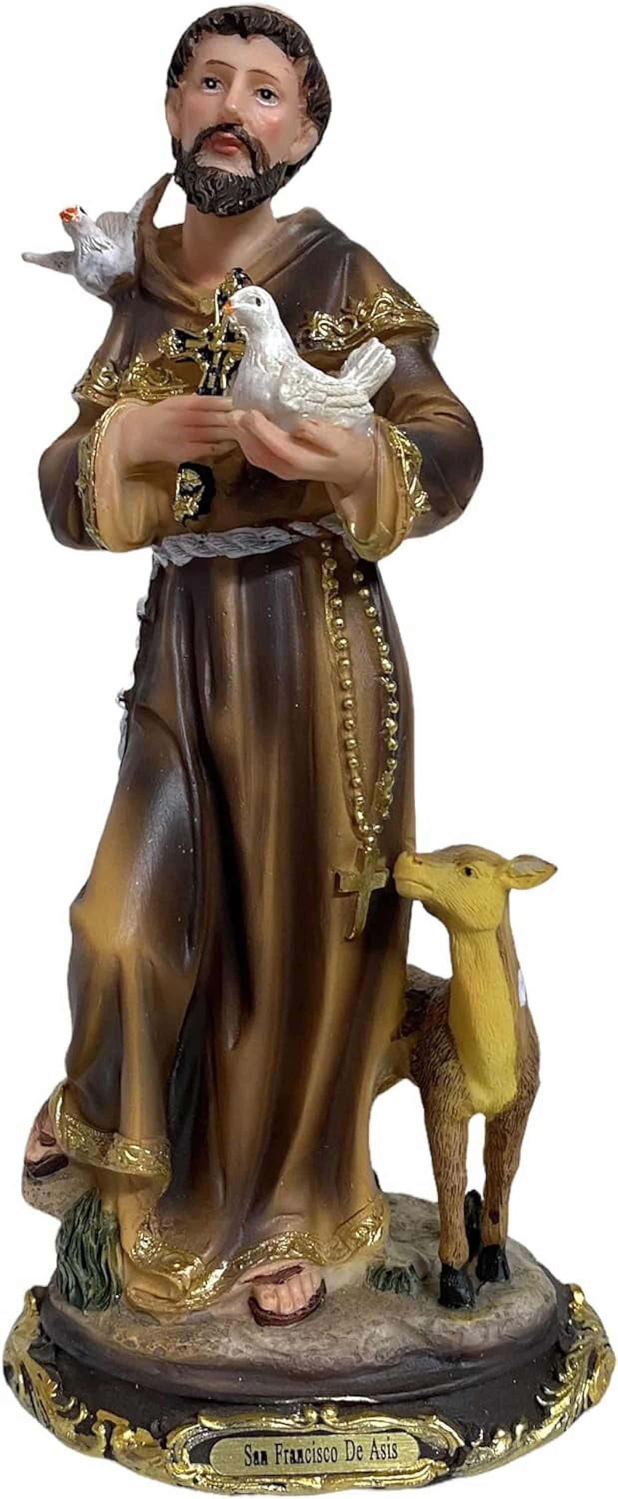 GCK 9'' Inch St Francis Assisi Statue Figure Imagen San Francisco de ...