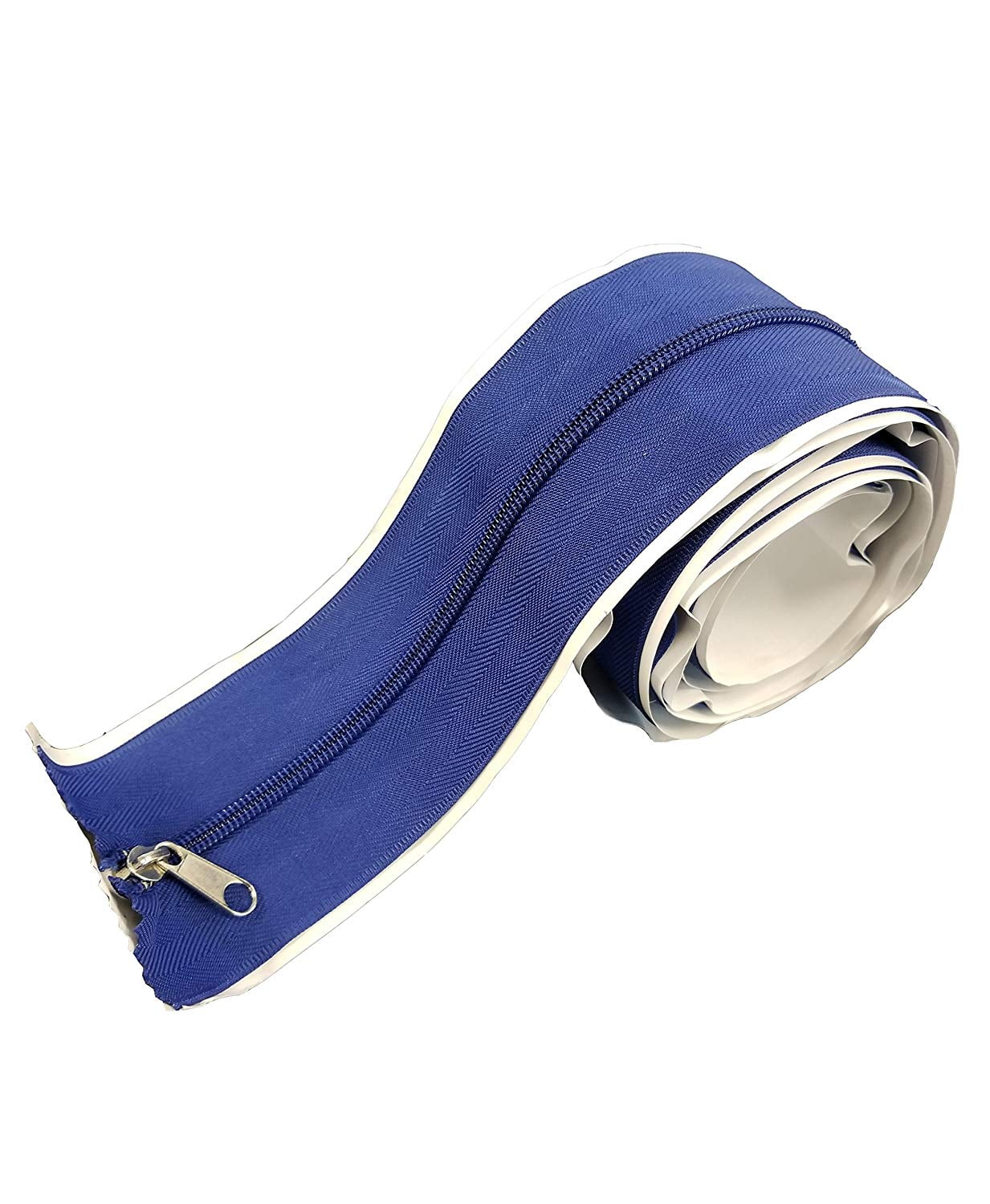 GCKG 2-Pack, 7Ft Heavy Duty Adhesive Zipper Door, Peel and Stick Dust ...