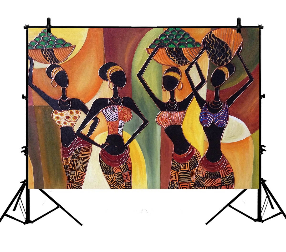 GCKG 7x5ft Afro American Women Polyester Photography Backdrop Studio ...