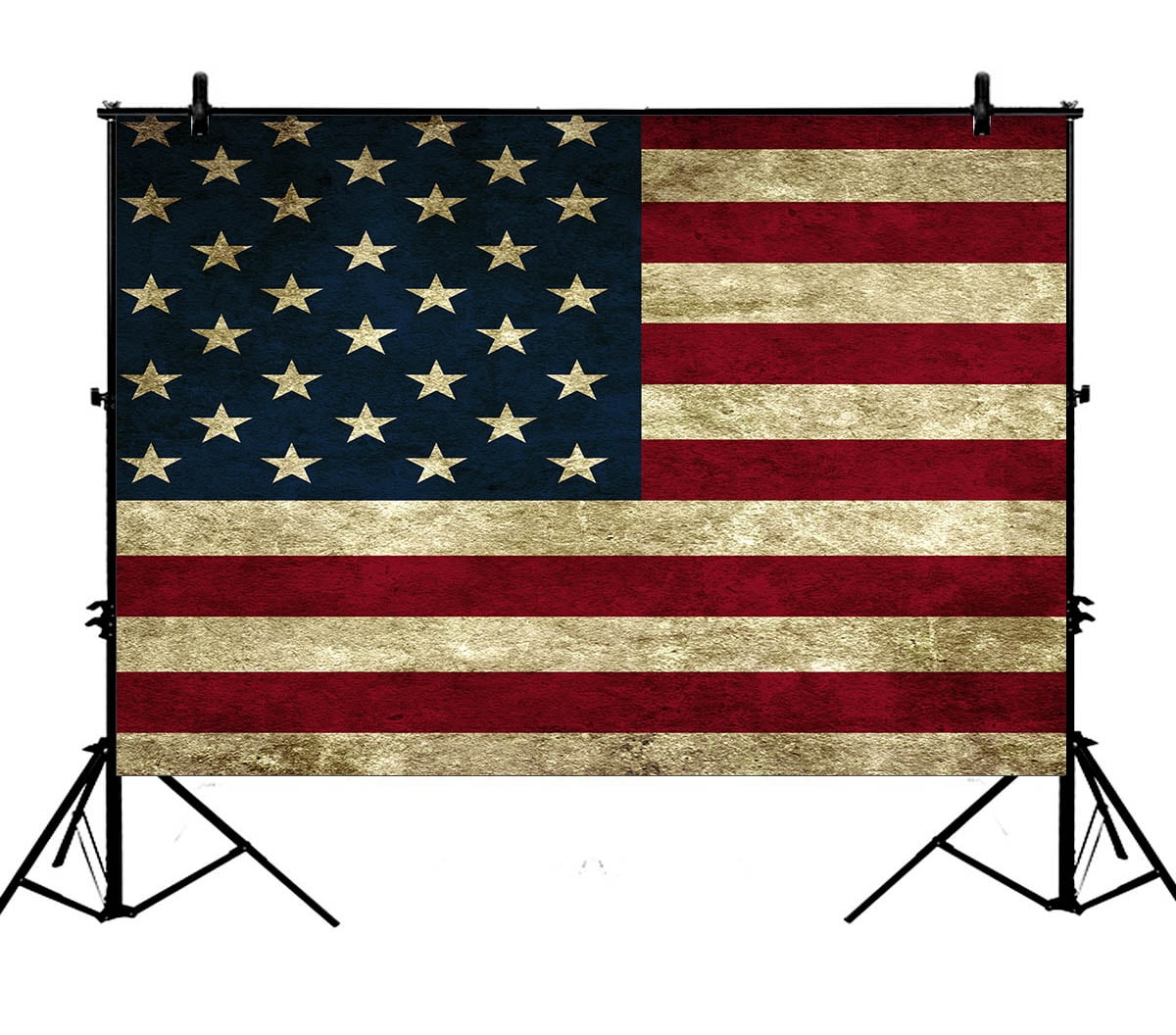 GCKG 7x5ft American Flag Photography Backdrop,American Flag Polyester ...