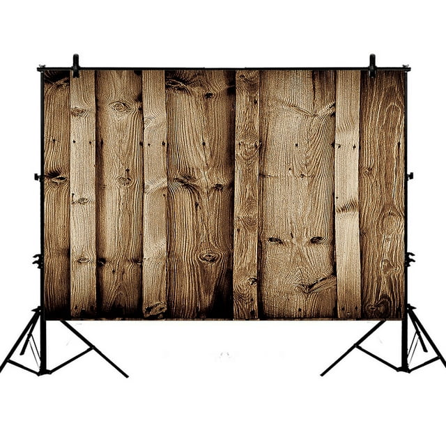 GCKG 7x5ft Vintage Rustic Knotty Old Barn Wood Polyester Photography ...