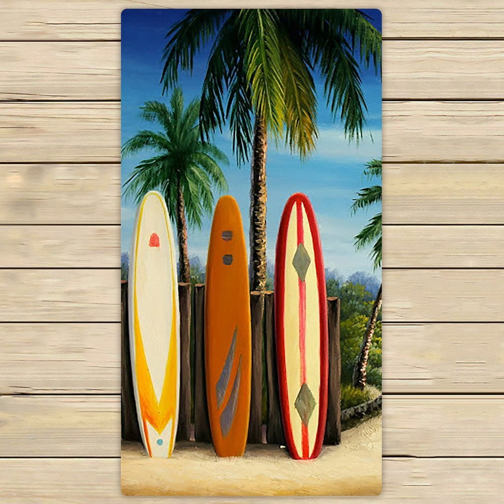 GCKG Amazing Surfboards Hand Towel,Spa Towel,Beach Bath Towels,Bathroom ...