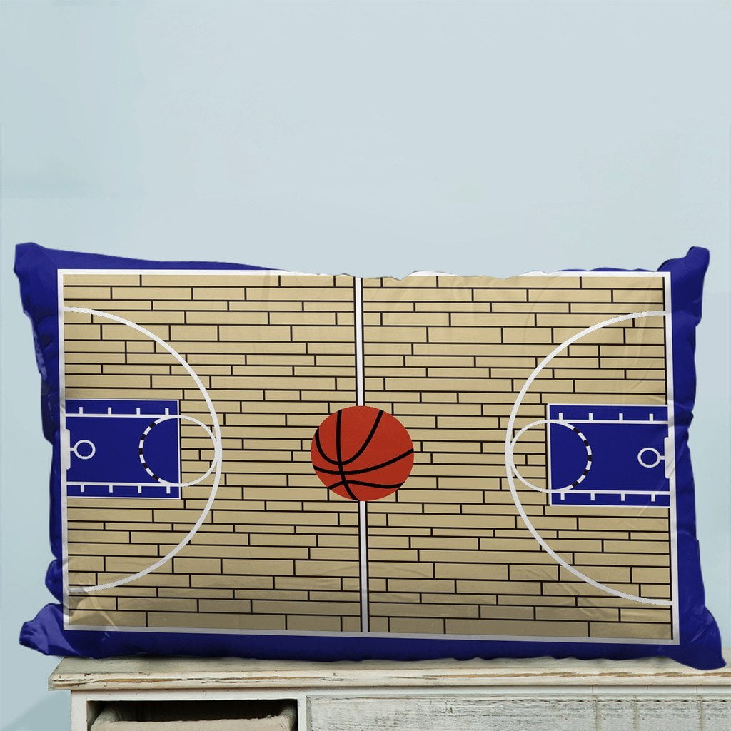GCKG Basketball Court Field Pillow Case Pillow Cover Pillow Protector ...