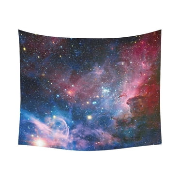 GCKG Galaxy Nebula Outer Space Universe Tapestry Horizontal Wall ...