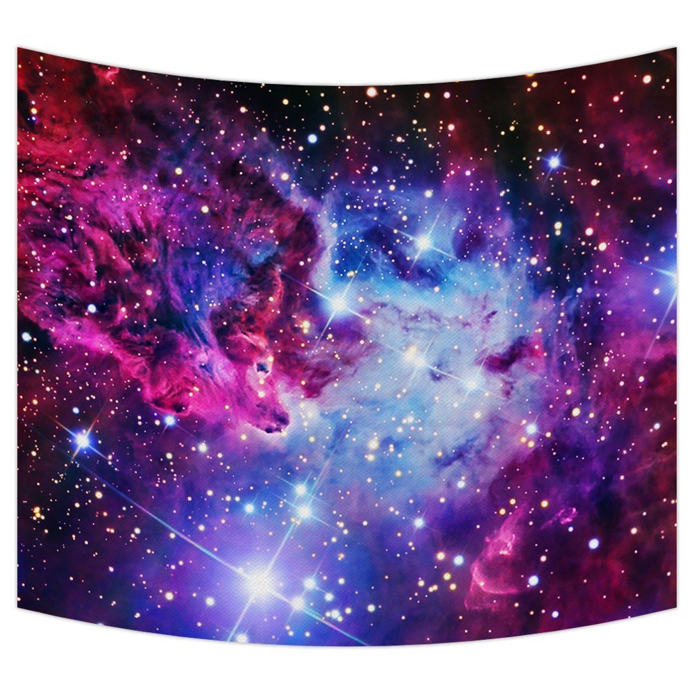GCKG Galaxy Tapestry,Galaxy Space,Universe Stars Wall Hanging Wall ...