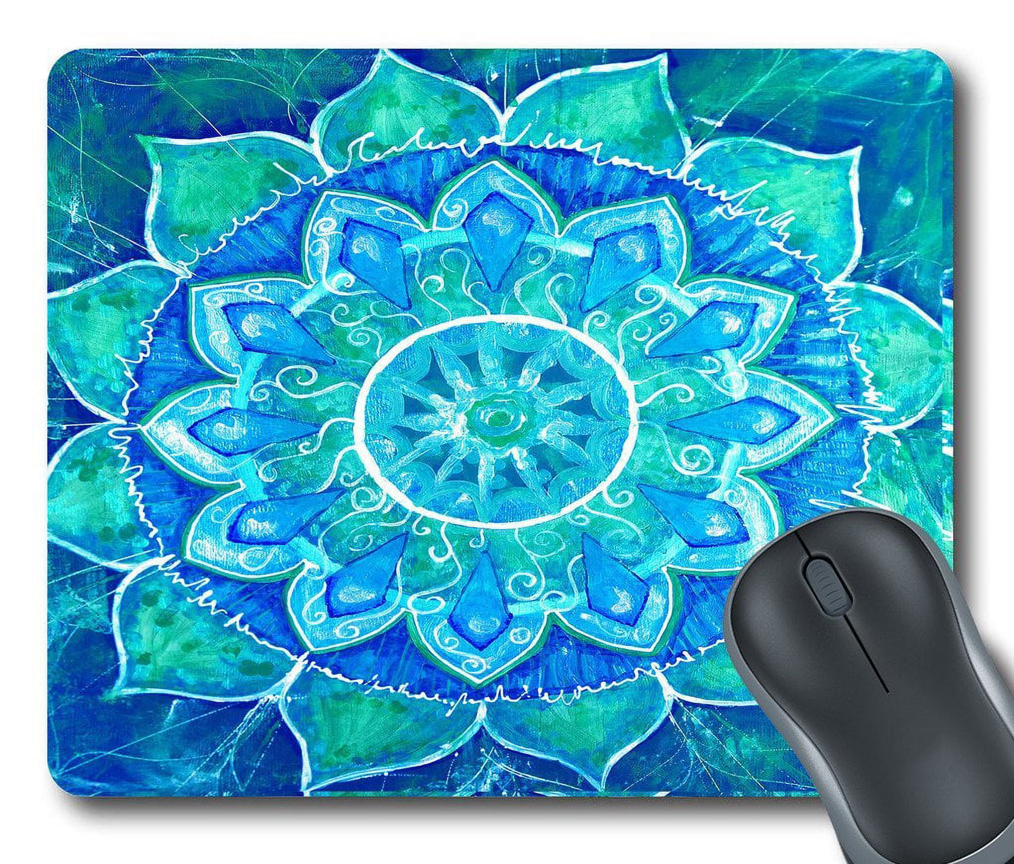 GCKG Mandala Trippy Psychedelic Abstract Painting Mouse Pad ...
