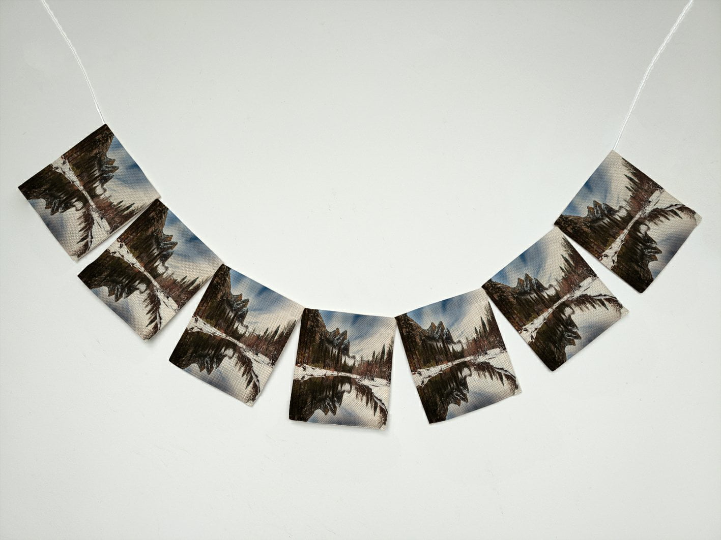 GCKG Mountain Lake Trees Yosemite National Park Scenery Nature Banner ...