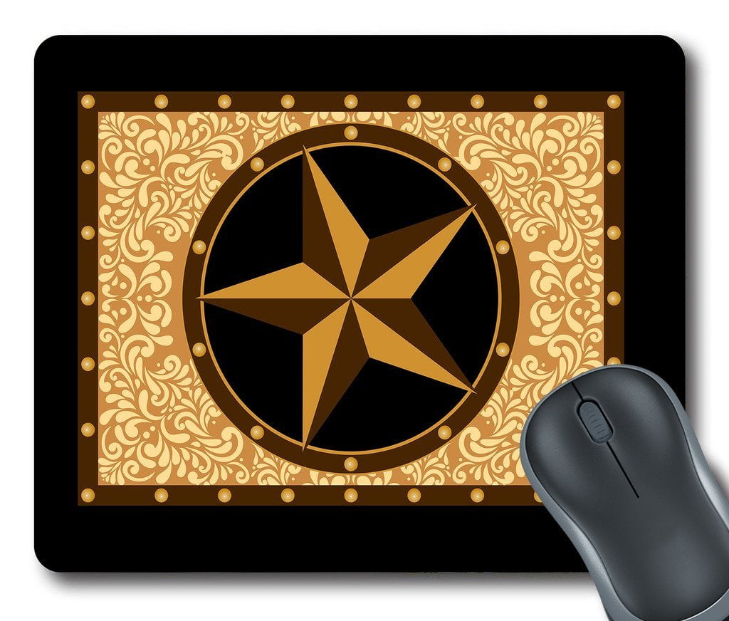GCKG Texas Star Mouse Pad Personalized Unique Rectangle Gaming Mousepad ...