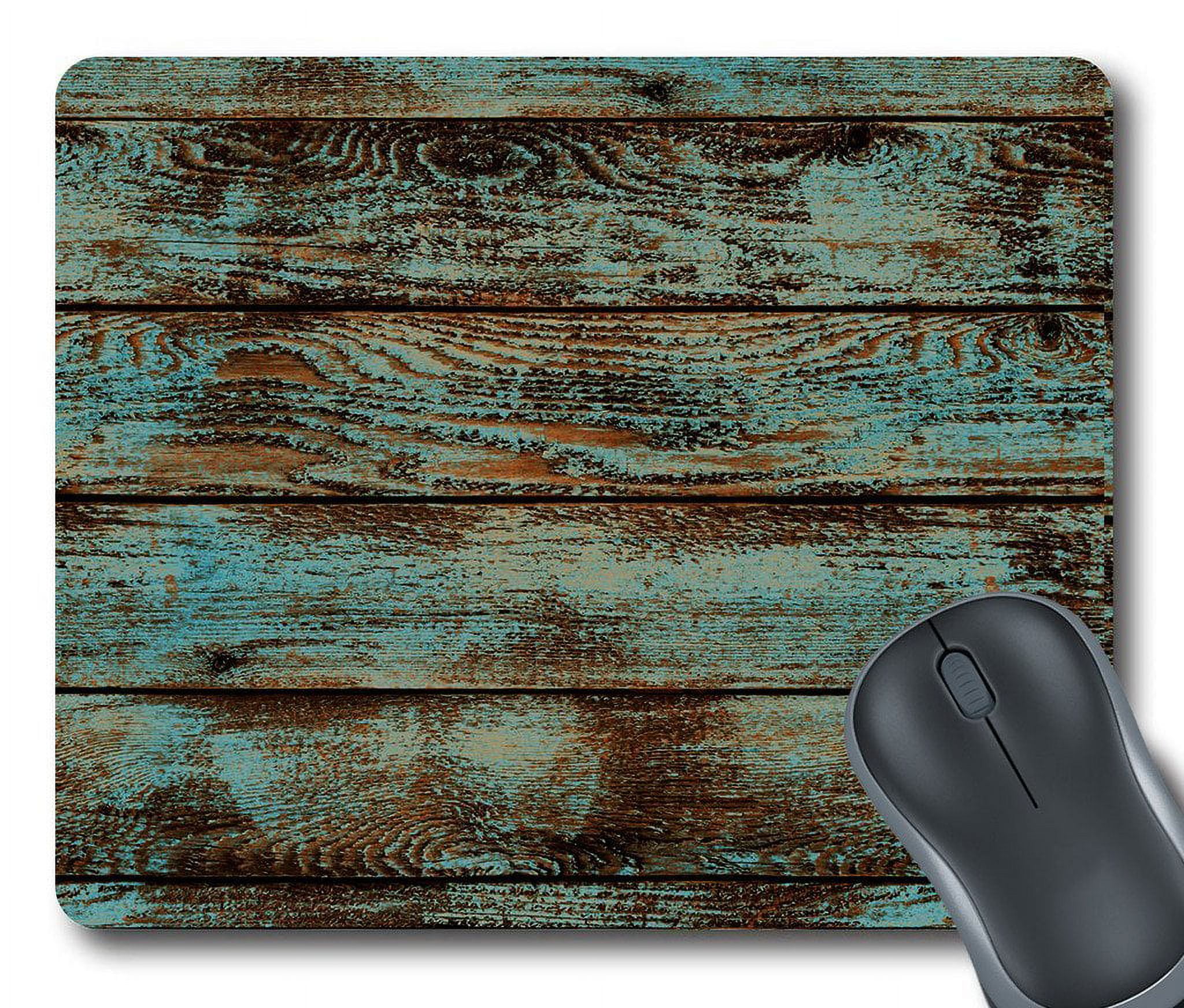 GCKG Vintage Rustic Old Barn Wood Mouse Pad Personalized Unique ...