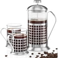 GCM9830 French Press Coffee Maker Set 600 ml French Press Coffee Brewer ...