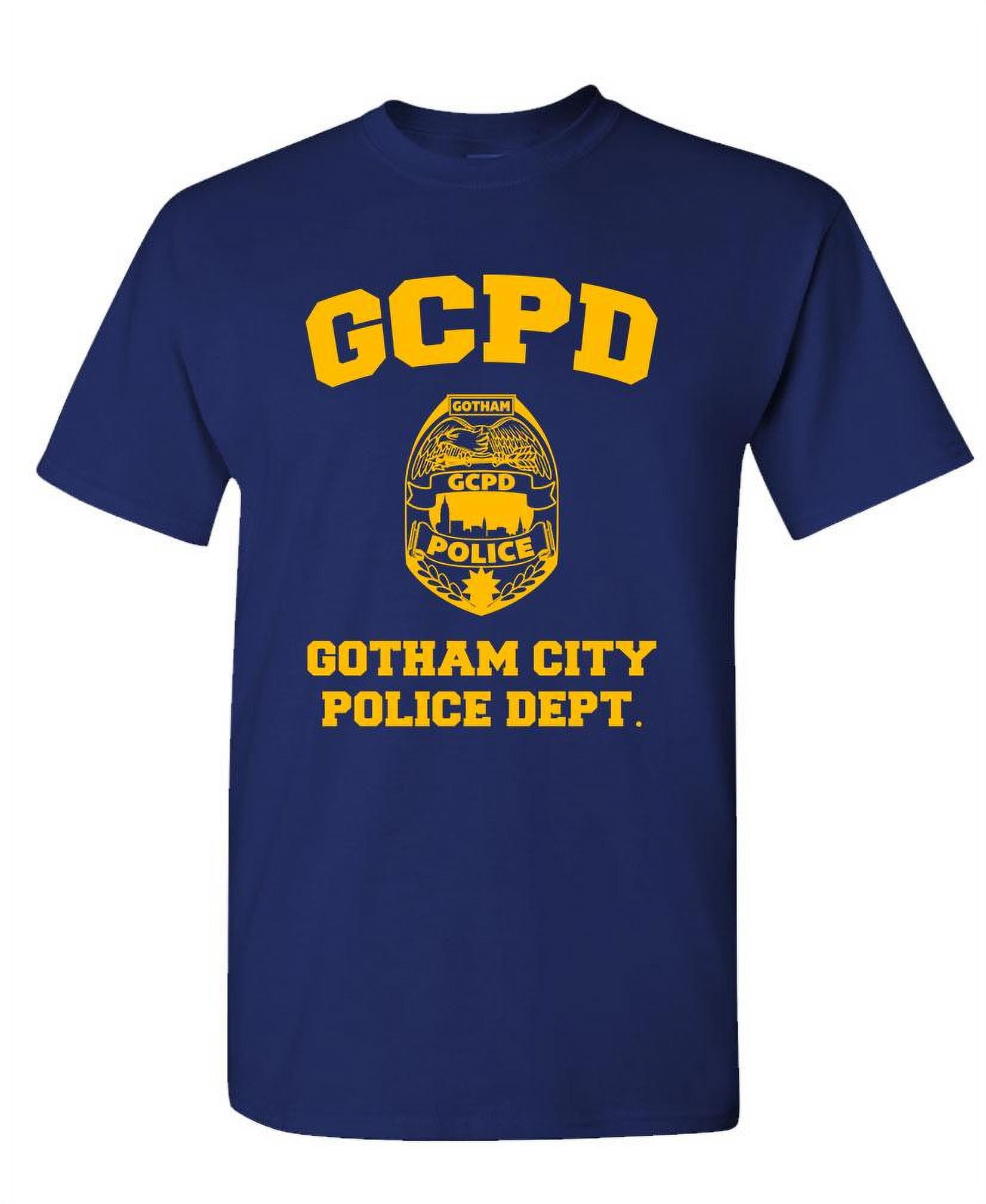 GCPD GOTHAM CITY POLICE DEPT - arkham game - Mens Cotton T-Shirt ...