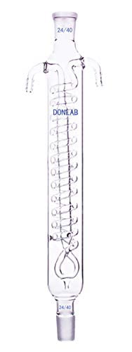 GCR-0304 Glass 300mm Length Dimroth's Reflux Condenser,Coil Reflux ...